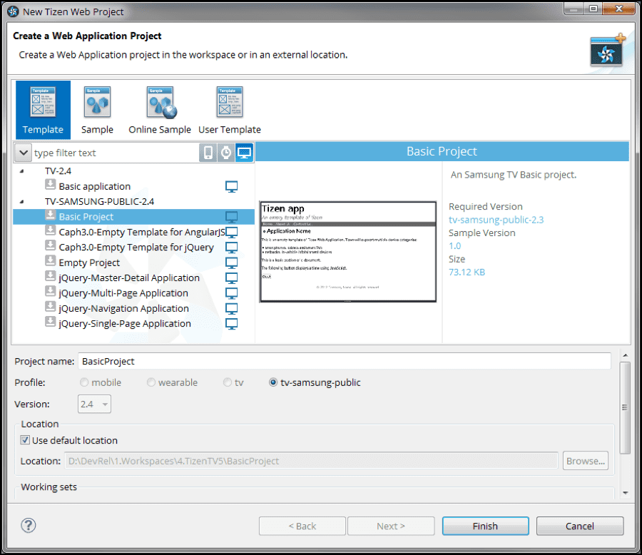Smart TV Simulator | SAMSUNG Developers