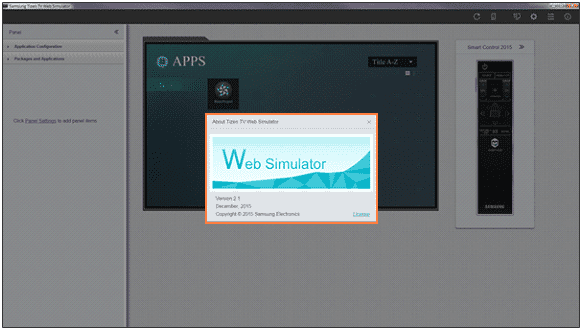 Smart TV Simulator | SAMSUNG Developers